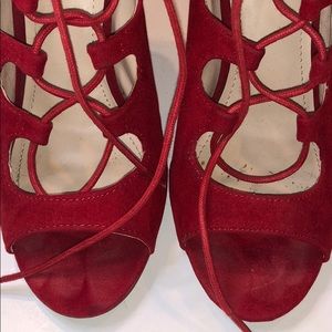 Anne Michelle | Shoes | Anne Michelle Heels Red Size 75 | Poshmark